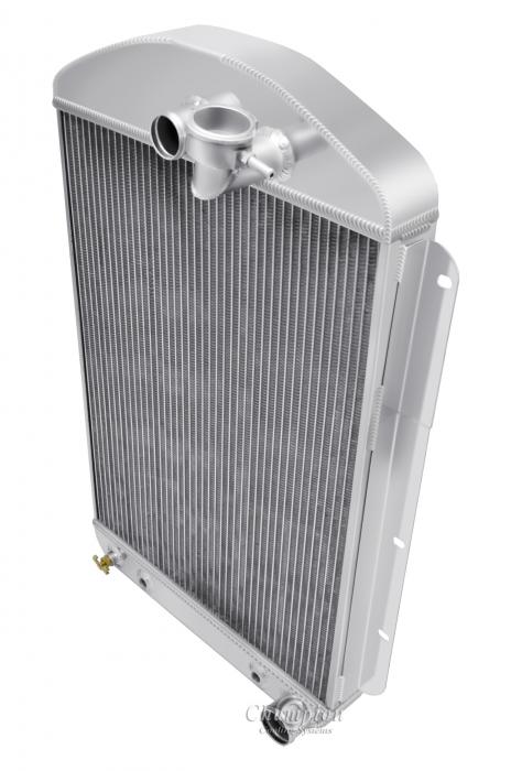 Champion Cooling 1937 Chevrolet Master 3 Row All Aluminum Radiator Made ...