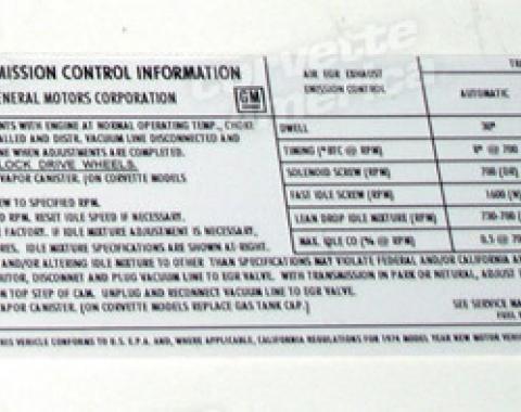 Engine | Engine Decals | Emission Decal | Search