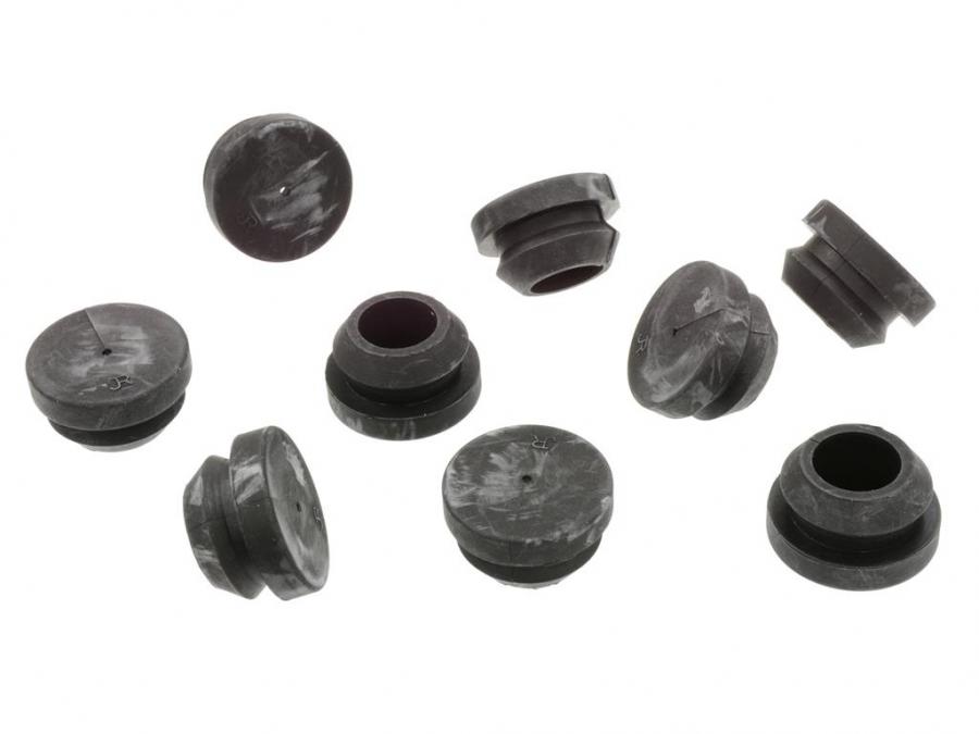 Corvette Firewall/Body Grommet Set, 9 Piece, 1 Hole 7/8" Diameter, 1953 ...