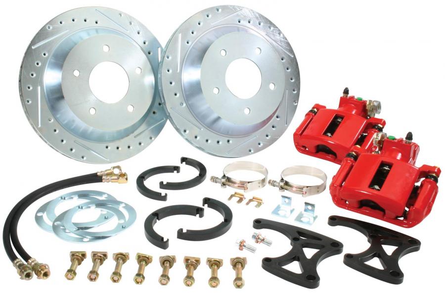 CPP 1957-1968 Cadillac Rear Axle Big Brake Kit 5768RWBK-P12 | Muscle ...