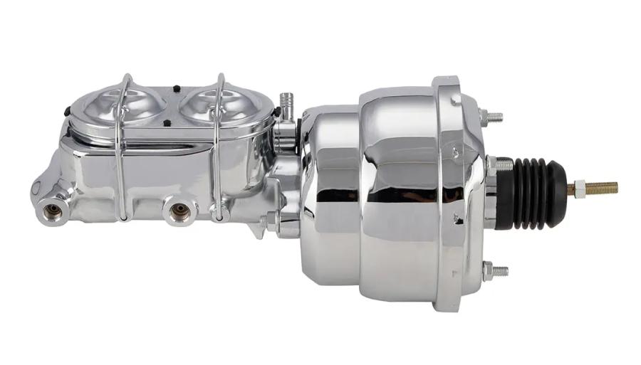 Classic Performance Universal Chrome Power Brake Booster & Master ...