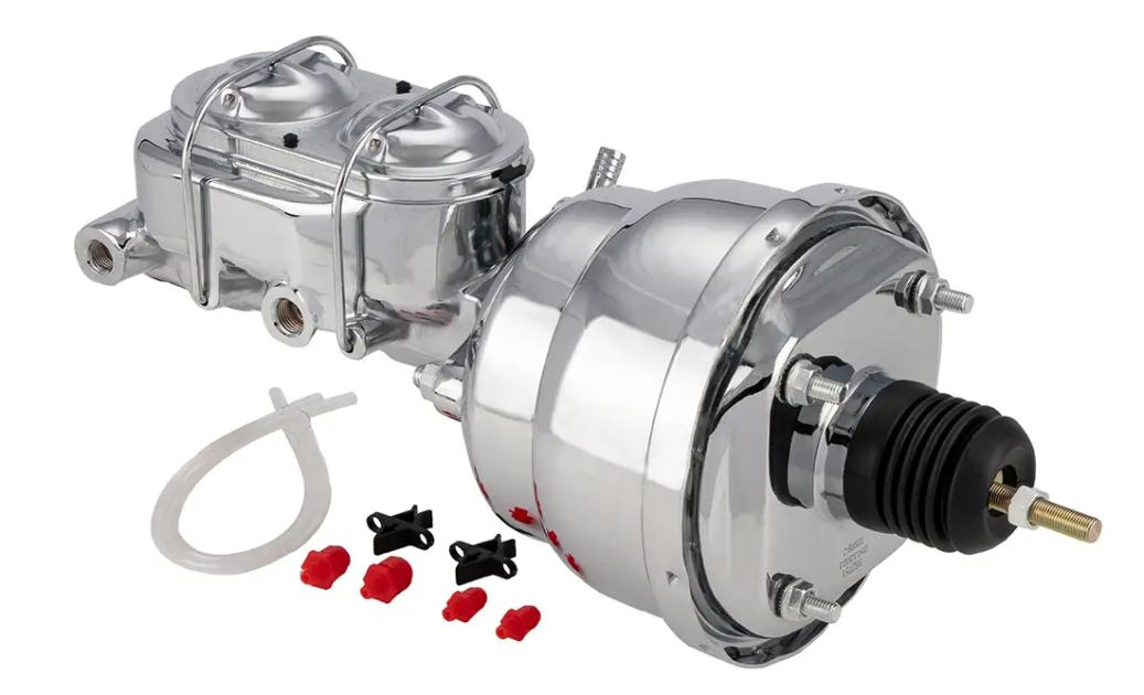 Classic Performance Universal Chrome Power Brake Booster & Master ...