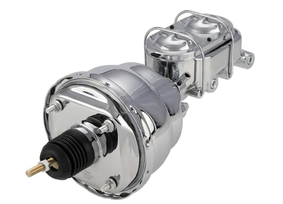 Classic Performance Universal Chrome Power Brake Booster & Master ...