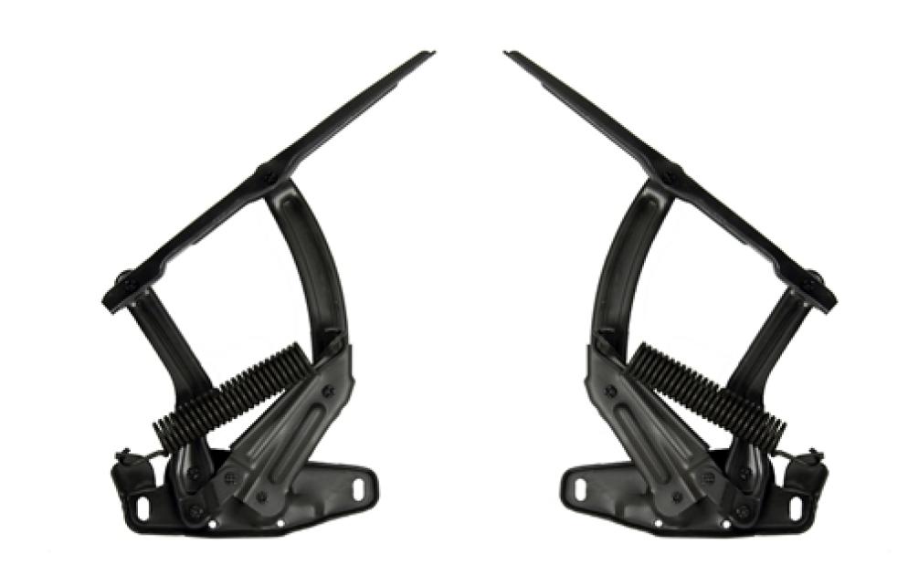 Classic Headquarters Hood Hinges with Springs, Pair OE Quality W-997 ...