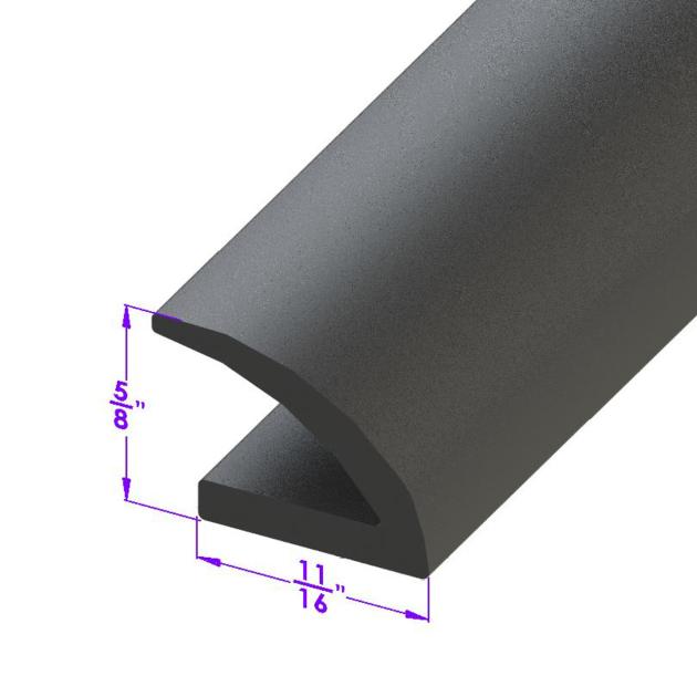 Metro Moulded Parts Cowl Seal, for Models with Cowl Induction LP 14-O ...