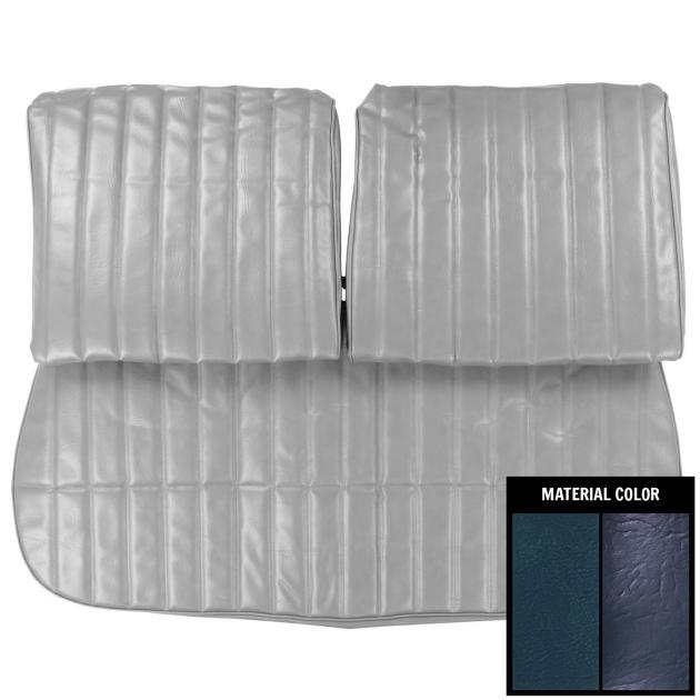 PUI Interiors 1971-1972 Chevrolet Monte Carlo Blue Front Bench Seat ...