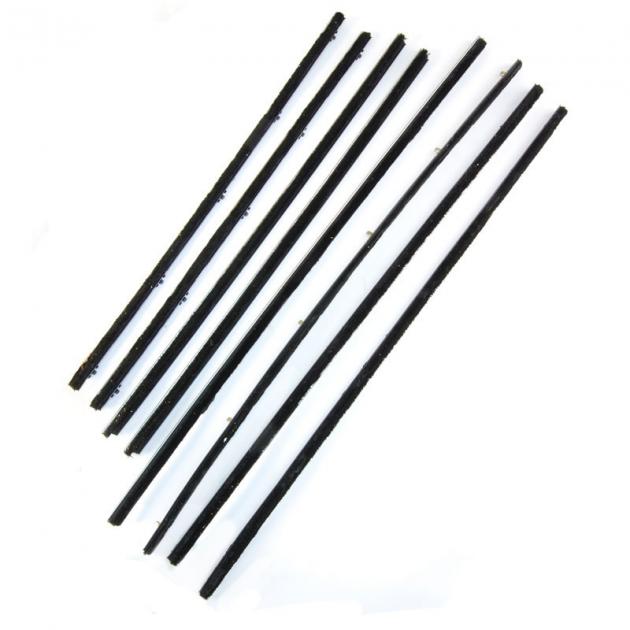 Dennis Carpenter Door & Quarter Window Glass Anti-Rattler Kit - 2 Door ...