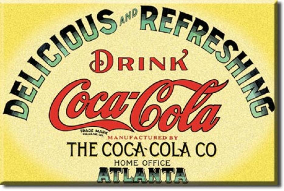 Magnet, COKE Keg Label | Muscle Cars & Classics