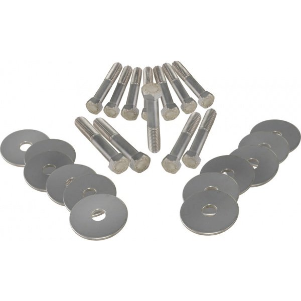 Chevelle Body Mount Bolt Kit, Stainless Steel, 2-Door Coupe& Sedan ...
