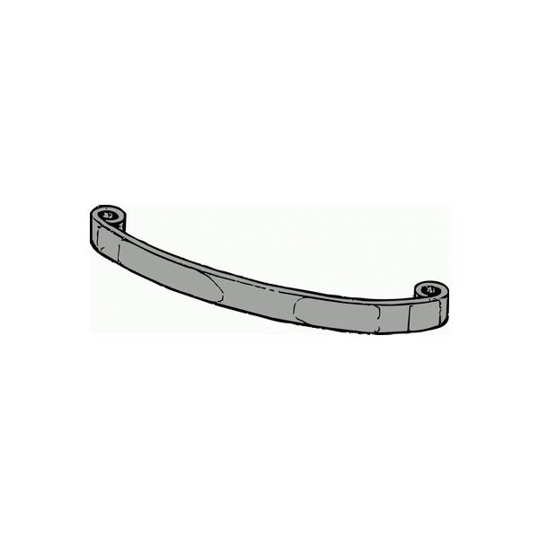 Model A Ford Rear Bumper Bar Set - Polished Stainless Steel- 1930-31 Only