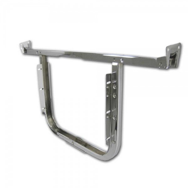 Classic Chevy - Radiator Support With Upper Bar, Chrome, 6 Cylinder ...