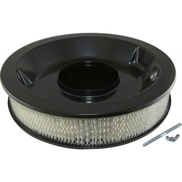 Chevy Air Cleaner, Round Black, 14 X 3 | Muscle Cars & Classics