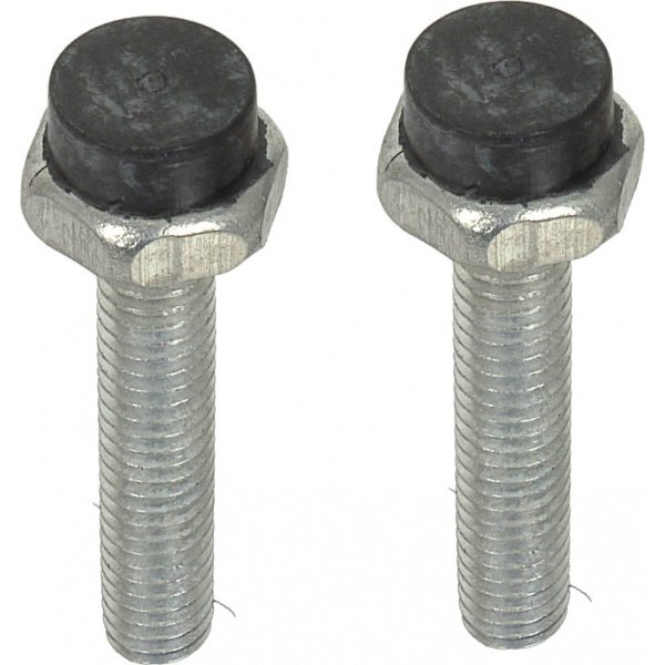 Hood Front Bumpers - Rubber Molded Over Stud