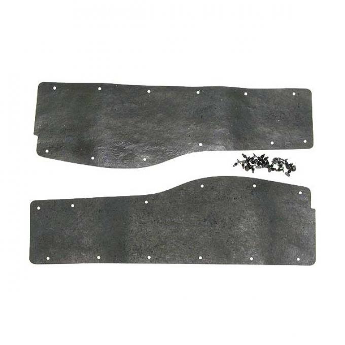 Ford Pickup Truck Radiator Support To Grille Heat Shields -F100 Thru ...