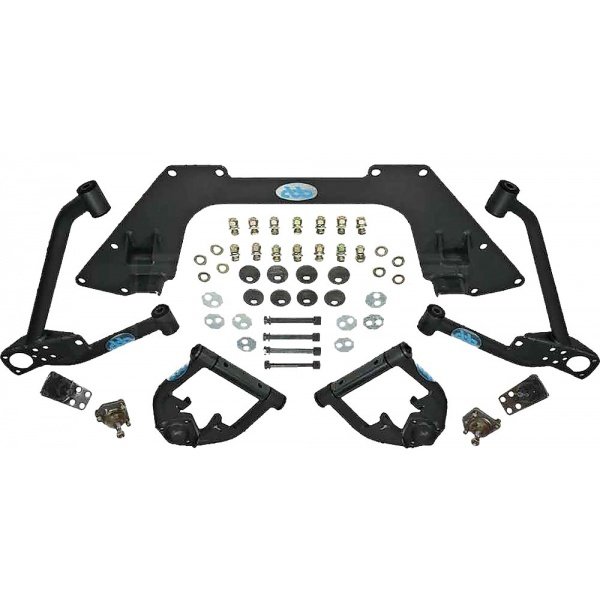 Nova Mini Sub Frame Kit, Upper And Lower, Black, 1962-1967