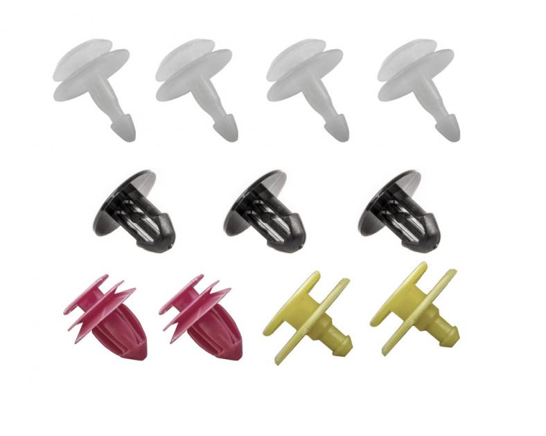 Precision 2003-2011 Honda Element Cowl Fastener Clip Kit, 11 Piece Kit ...