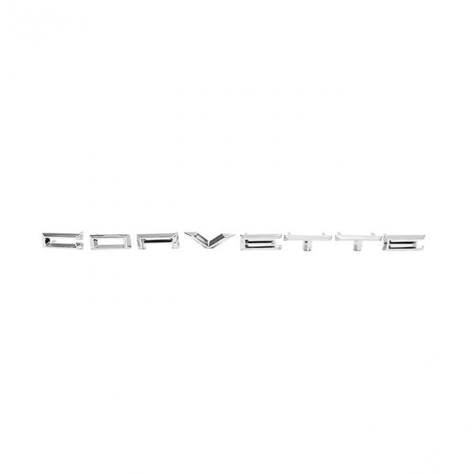 Corvette Emblem, Nose Letters, 1961-1962