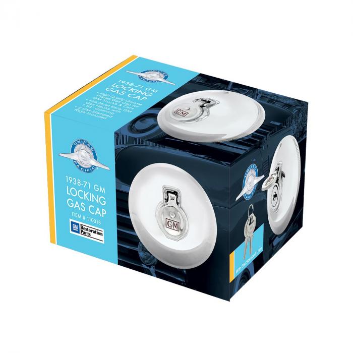 United Pacific GM Locking Gas Cap for 1938-71 GM Passenger Car And ...