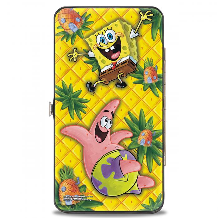 Hinged Wallet - SpongeBob Pineapple Eyes + SpongeBob & Patrick Starfish ...