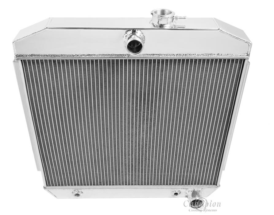 Champion Cooling 2 Row All Aluminum Radiator Made With Aircraft Grade ...
