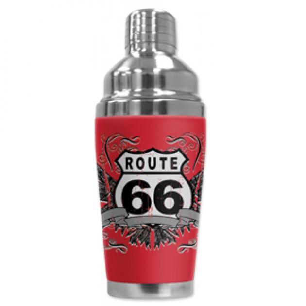 Mugzie Cocktail Shaker, Hot Or Cold, Checkered Flag Route 66 | Muscle ...