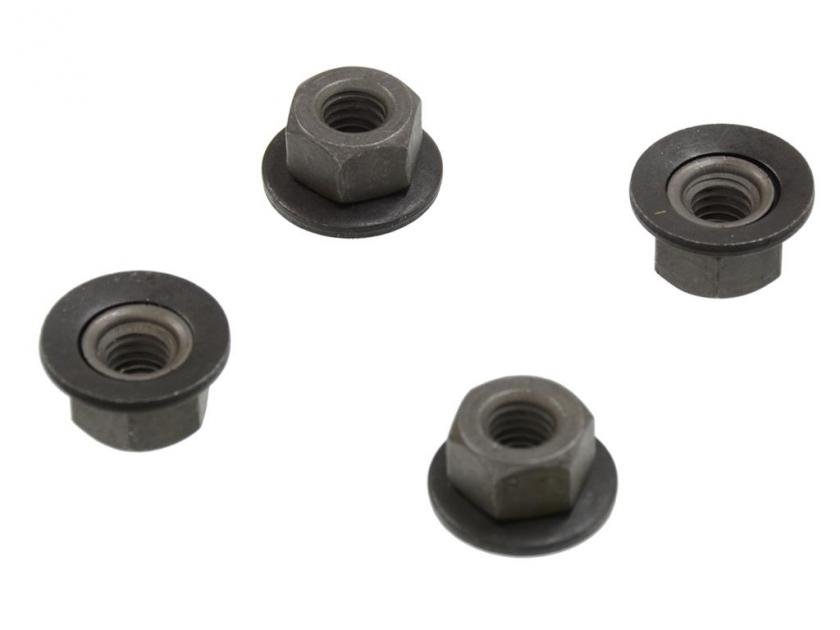 89-96 Soft Top / Convertible Top Rear Latch Bezel Mount Nuts - Set Of 4 ...