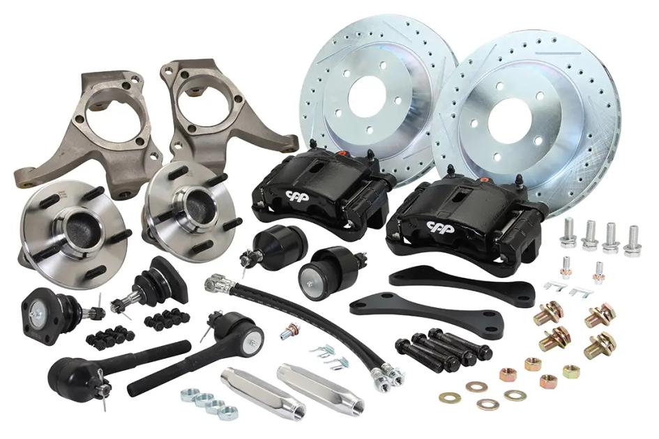 Classic Performance Front Big Brake Kit with 2.5" X-10 Modular Drop ...