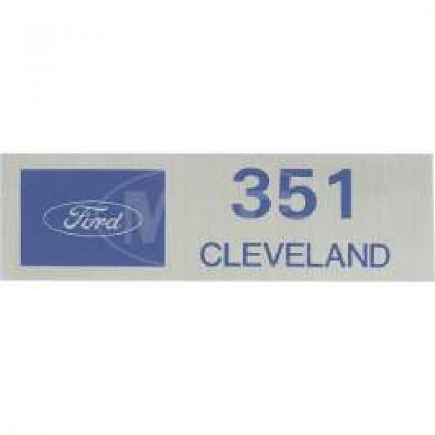 Ford 351 Cleveland Decal, 1957-1979 | Muscle Cars & Classics