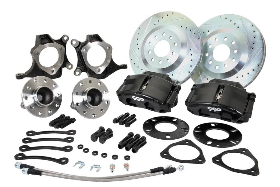 Classic Performance Mustang II Corvette Style Front Disc Brake Spindle ...