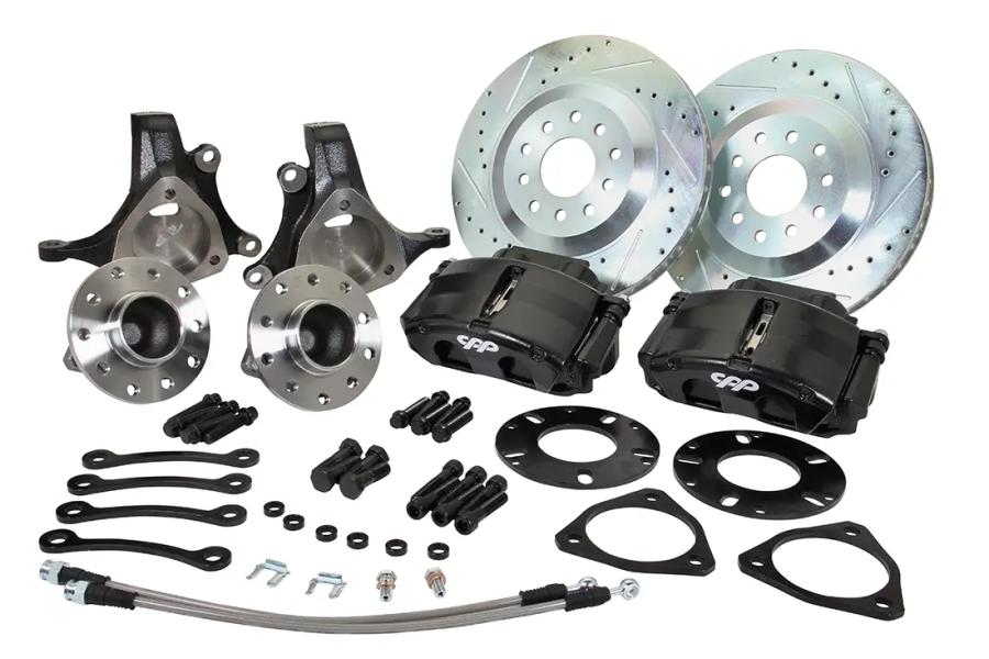 Classic Performance Mustang II Corvette Style Front Disc Brake Spindle ...