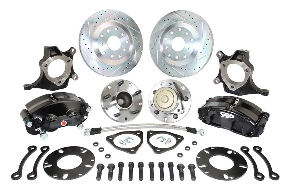 Classic Performance Mustang II Corvette Style Front Disc Brake Spindle ...