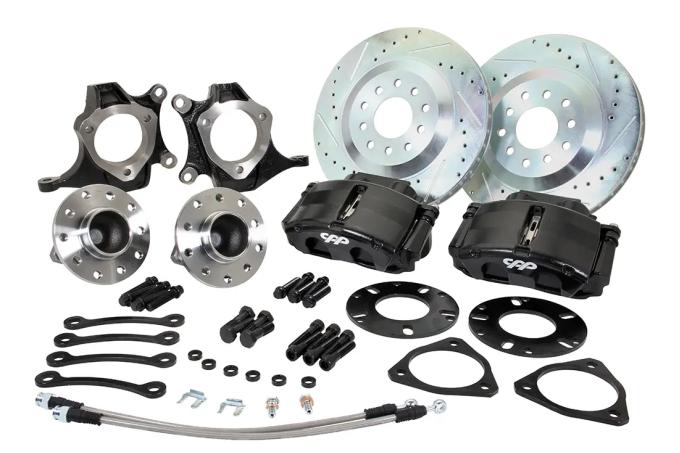 Classic Performance Mustang II Corvette Style Front Disc Brake Spindle ...