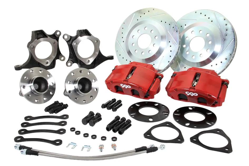 Classic Performance Mustang II Corvette Style Front Disc Brake Spindle ...
