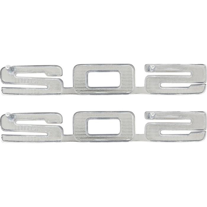 OER 1968-72 Chevrolet, "502", Front Fender Emblem Set, Classic Design ...