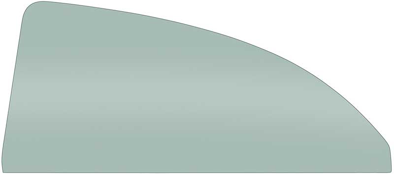 OER 1955-57 Chevrolet 2 Door Sedan / Club Coupe Green Tint Quarter ...