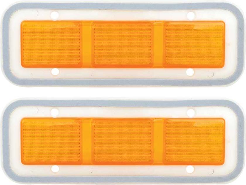 OER 1971 Road Runner / GTX Front Side Marker Lens Assemblies, Pair ...