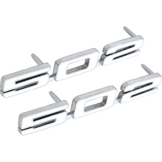 OER 1968-72 Chevrolet, "502", Front Fender Emblem Set, Classic Design ...