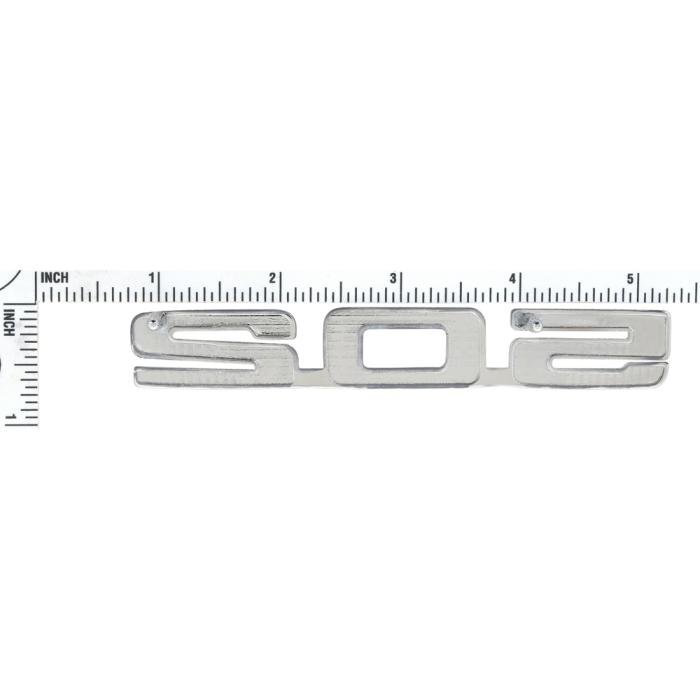 OER 1968-72 Chevrolet, "502", Front Fender Emblem Set, Classic Design ...