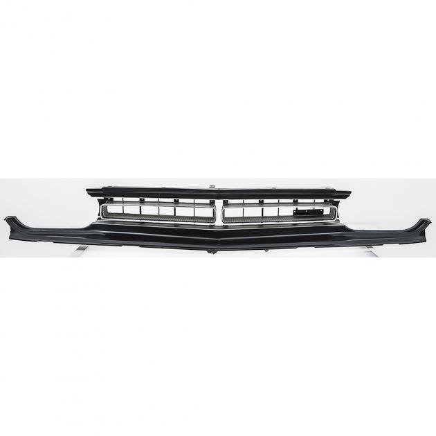 OER 1971 Dodge Challenger, Front Grill Assembly, Black 3443276 | Muscle ...